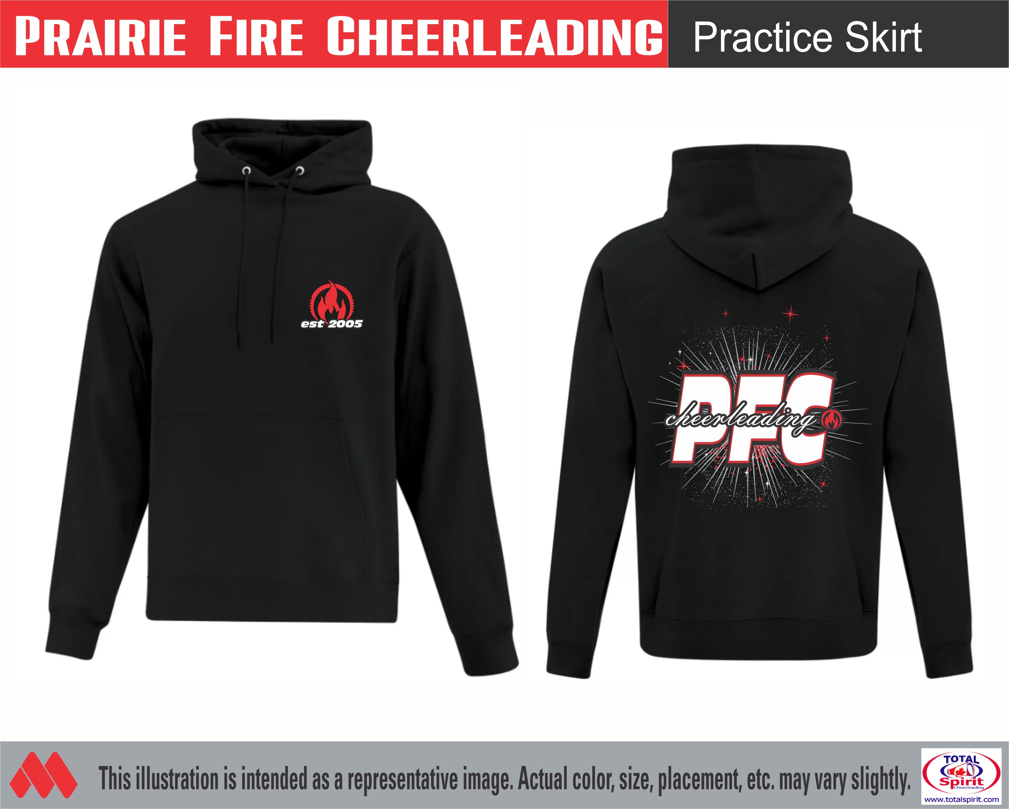 Merchandise :: Prairie Fire Cheerleading